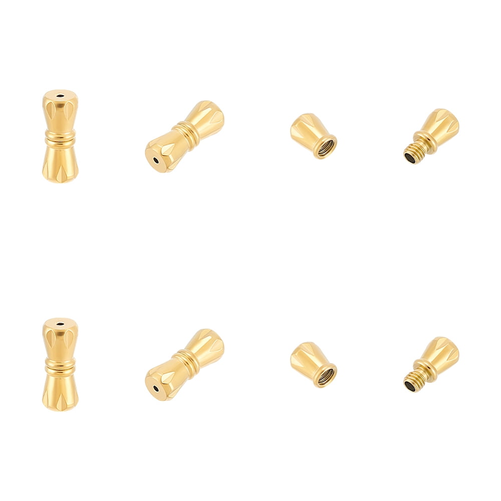 5Pcs Stainless Steel Screw Clasps Necklace Clasp Bracelet Screw Clasp ...