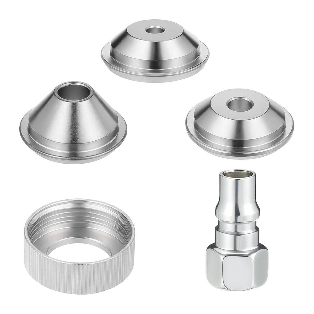 5Pcs Stainless Steel Texture Sprayer Guns Nozzle Kit Includes Three ...