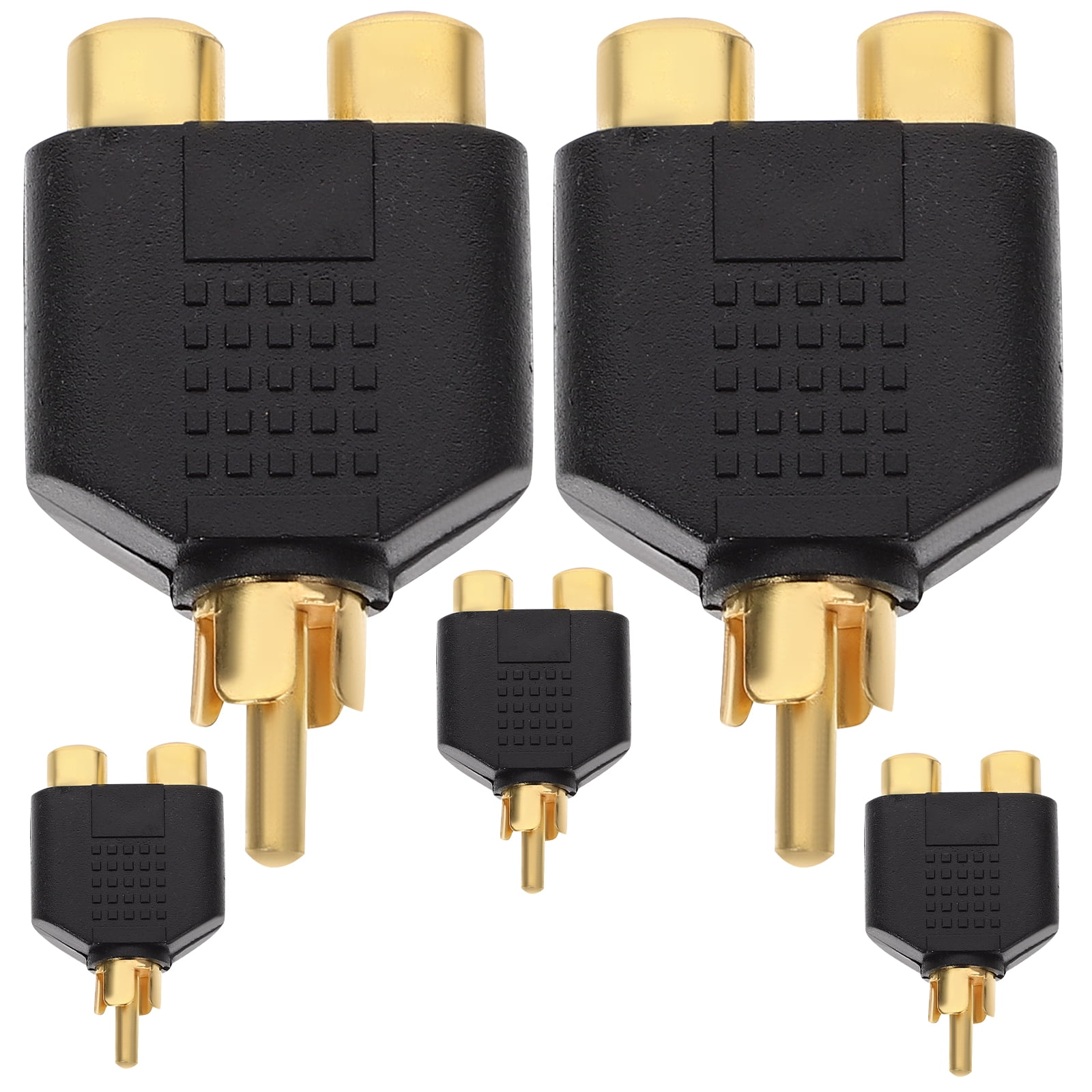 5Pcs Stereo Audio Adapters Y Splitter Audio Adapter Connectors Audio ...