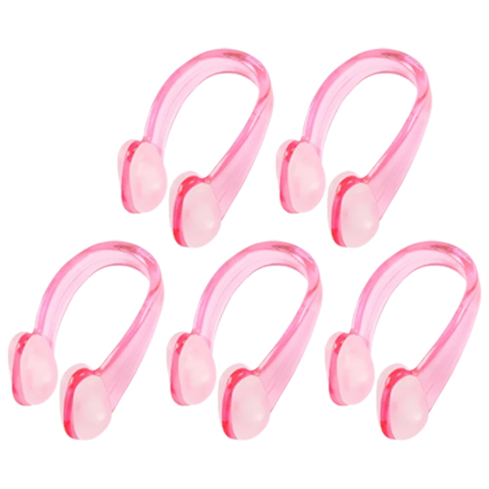 5Pcs Swim Nose Clips for Adults and Kids Nonskid Nose Clips Portable ...