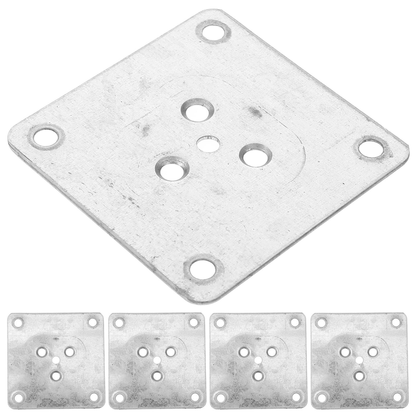 5Pcs Table Leg Mounting Plates Furniture Leg Support Feet Connectors ...