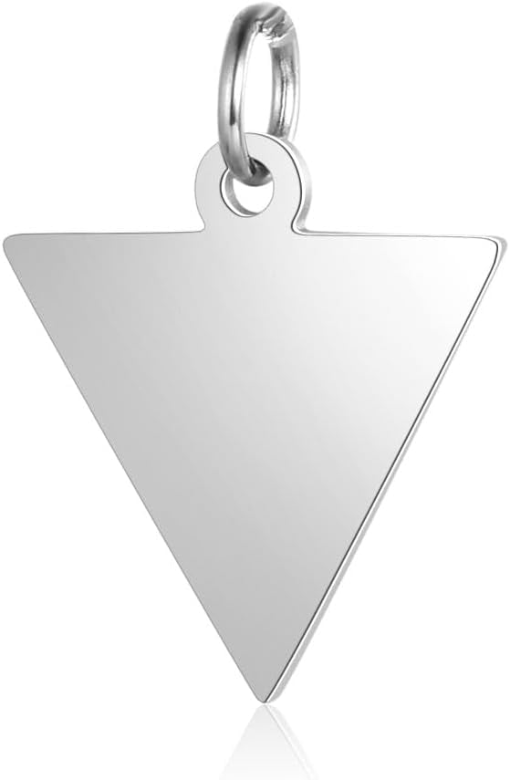 5Pcs Tarnish Resistant 201 Stainless Steel Pendants Manual Polishing ...