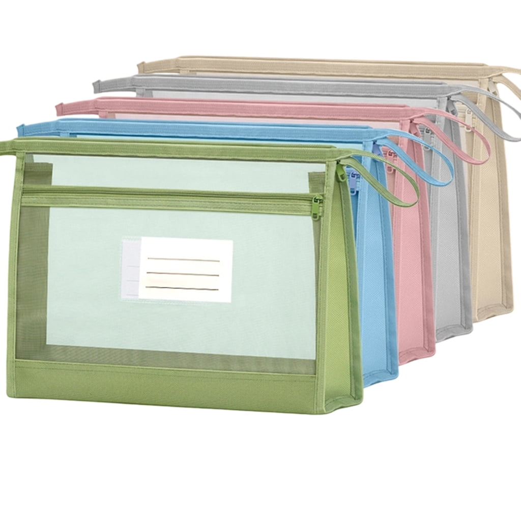 5Pcs Tear Resistant File Folders Document Holders Case File Protection ...