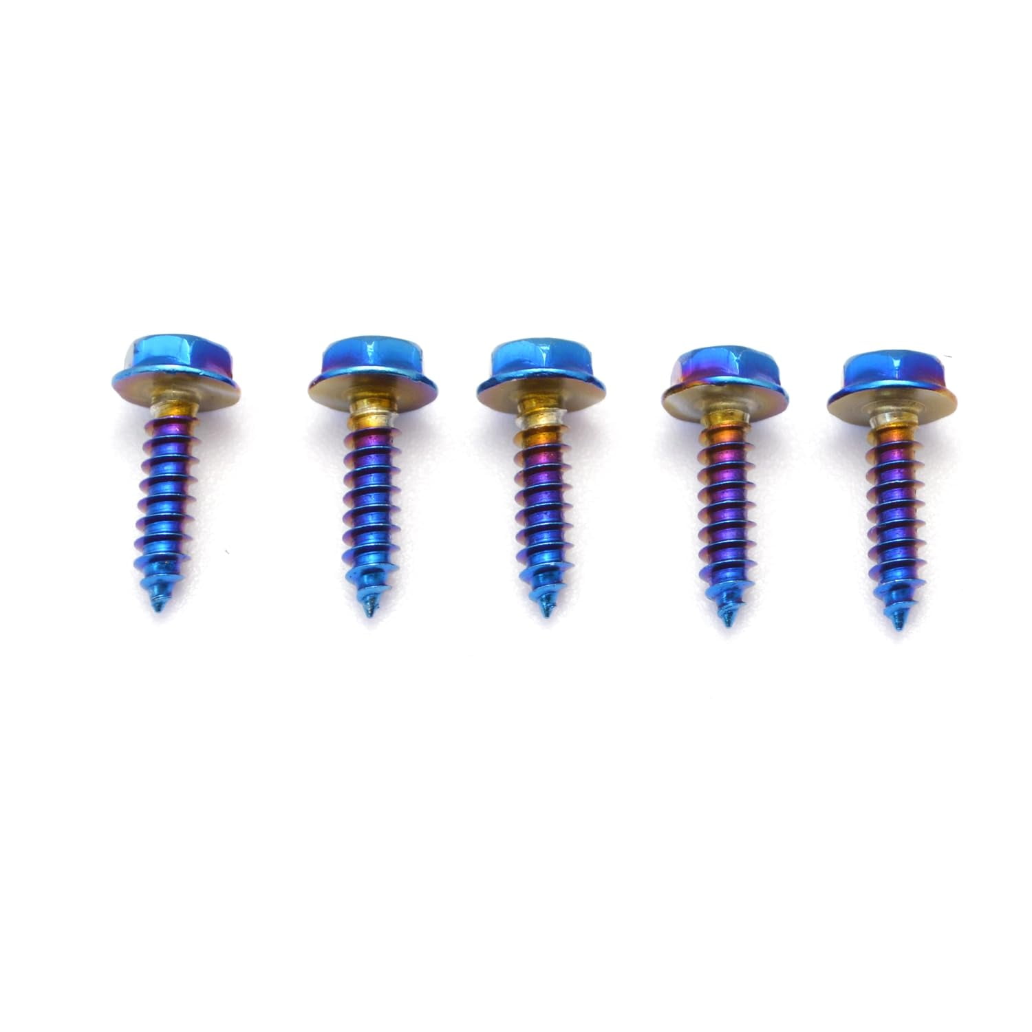 5Pcs/Titanium Color M4 M5 Motorcycle Windscreen Screws Colorful ...