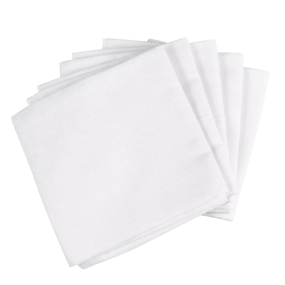 5Pcs Tofu Cheesecloth Cotton Muslin Reusable Cotton Fabric Hemmed ...