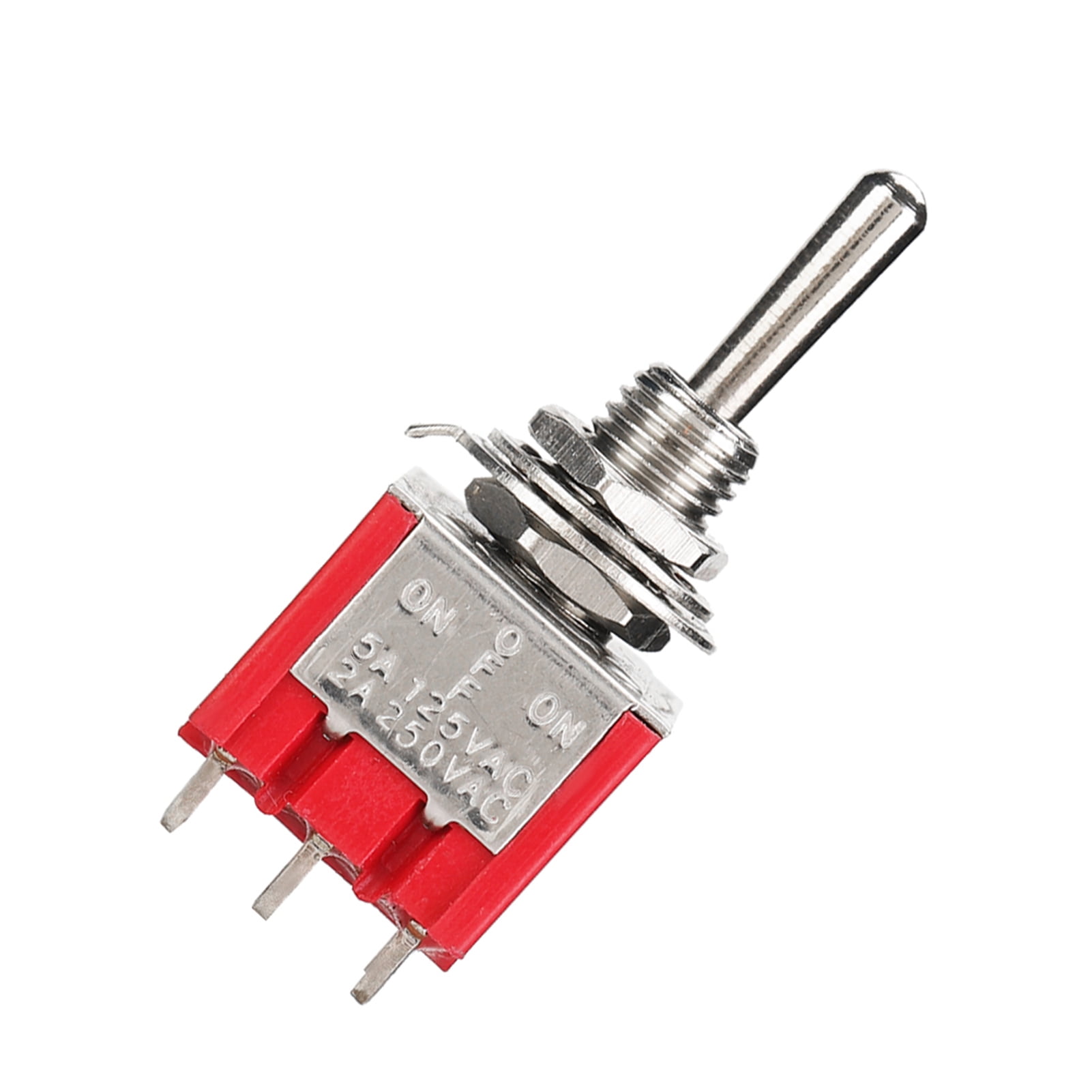 5Pcs Toggle Switch, Compact Size Mts-303 Minitoggle Switch 3Pdt 9 Pin3 ...