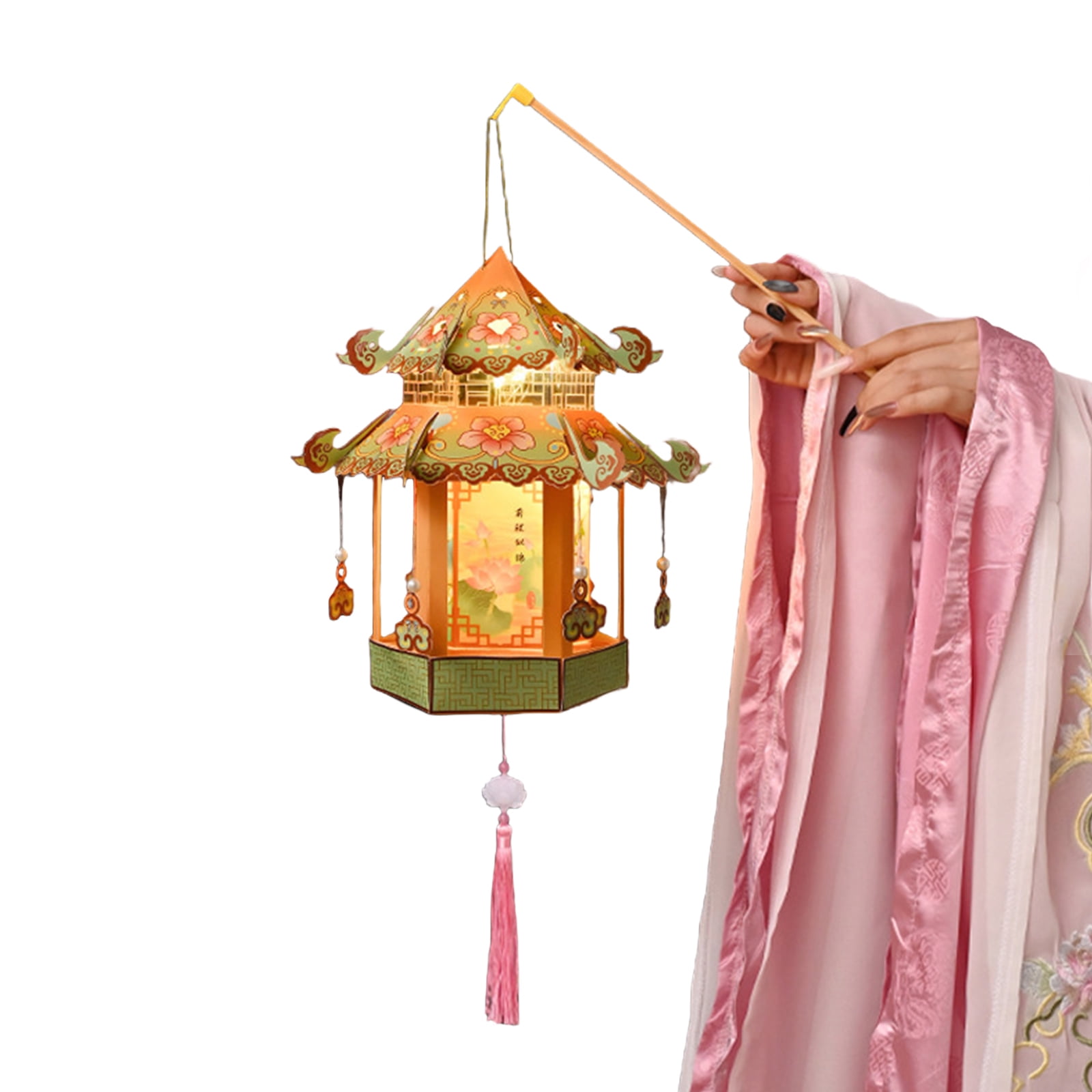 5Pcs Traditional Chinese Light Decors Autumn Festival Light Elegant ...