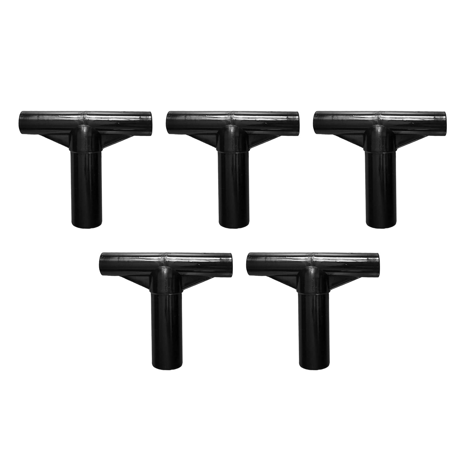 5Pcs Trampoline Enclosure Poles End Caps T Shaped Pipe Sleeve Quickly ...