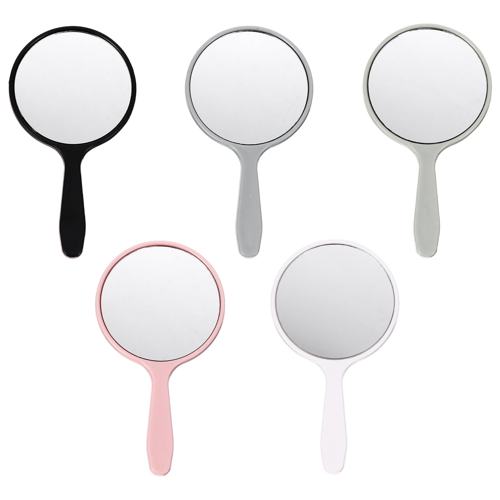 5Pcs Travel Handheld Mirrors Portable Cosmetic Mirrors for Travel Trips ...
