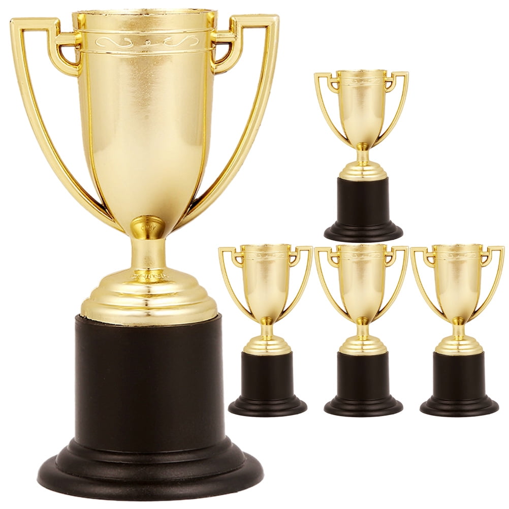 5Pcs Trophy Models Mini Trophy Crafts Kids Party Game Trophy Models ...