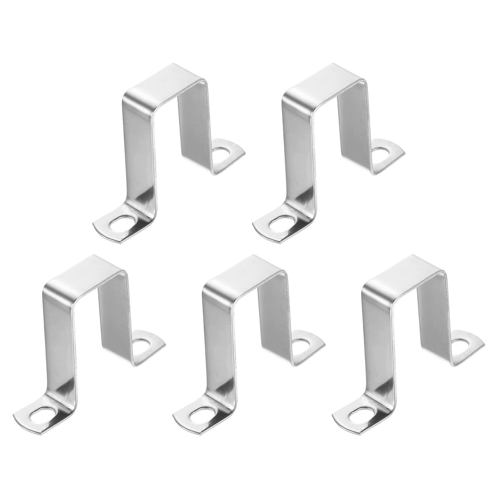 5Pcs U Shaped Connector Bracket, 30x60mm 304 Stainless Steel Pipe Strap ...