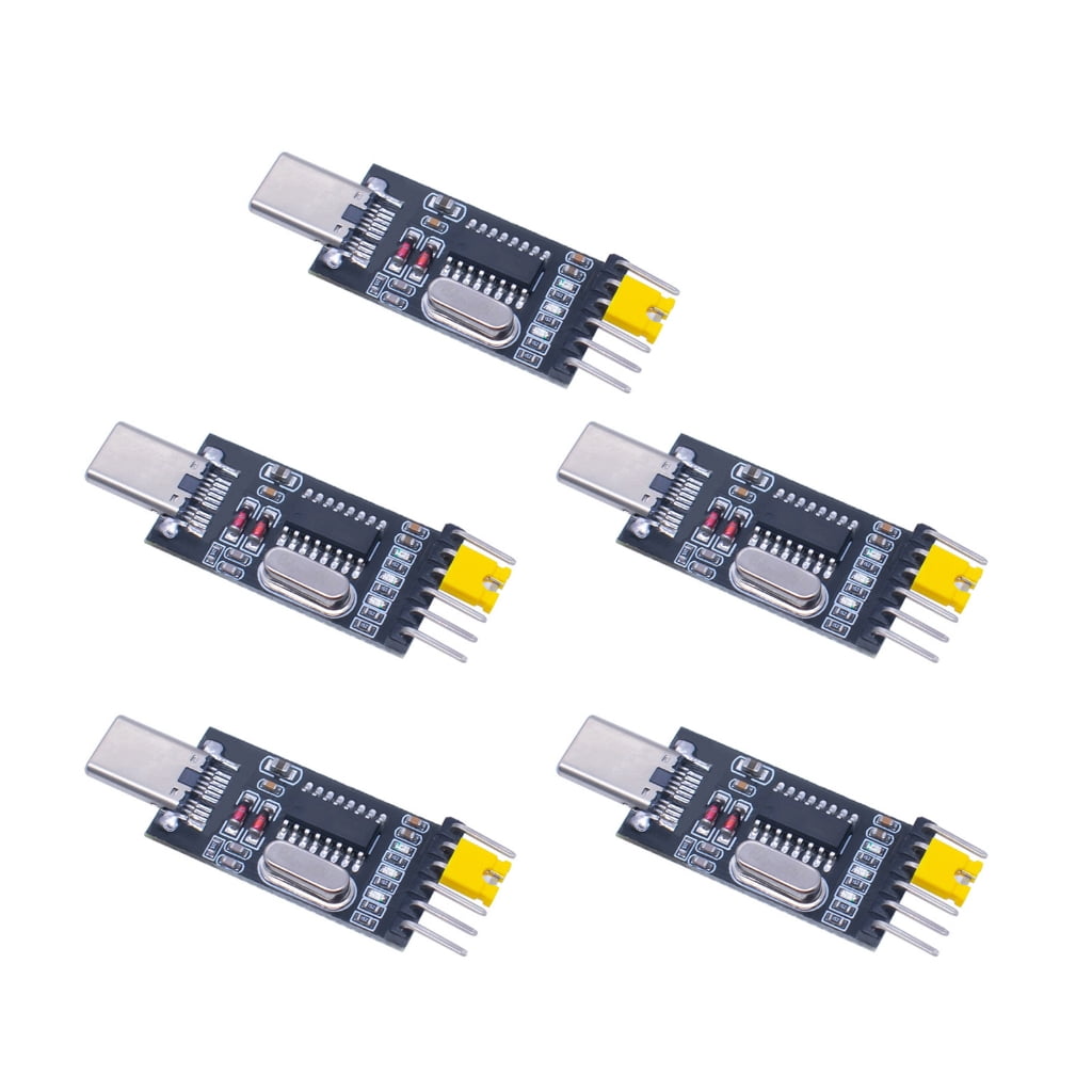 5Pcs USB To Converters Module CH340G CH340G 3.3V 5V Switcher USB C to ...