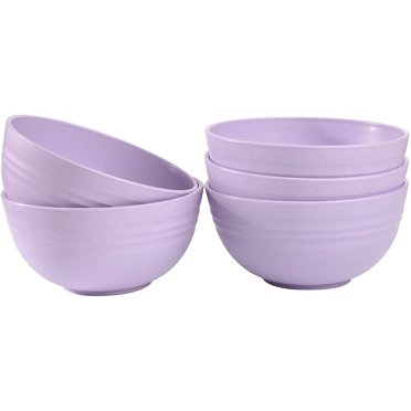 TINANA Wheat Straw Cereal Bowls: 26 OZ Wheat Straw Bowls Set of 8 ...