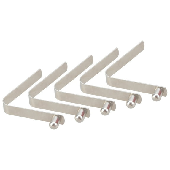 5Pcs V Shaped Spring Buckle Tent Poles Clip Locking Tube Pin Push ...