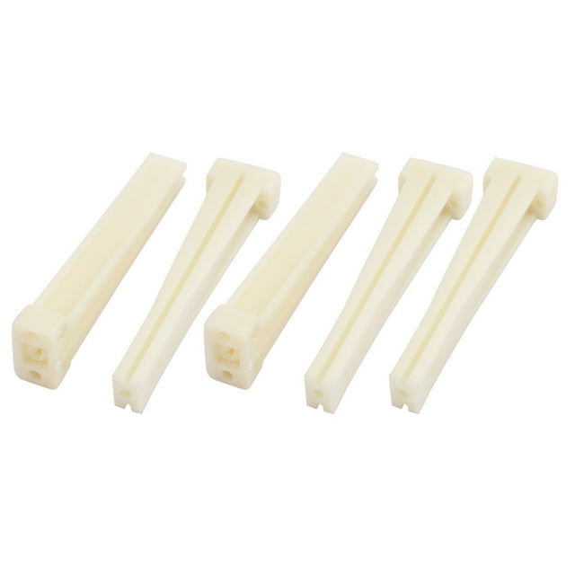 5Pcs Vertical Mounting PCB Circuit Board Slot Guide Rail Supporting Bar ...