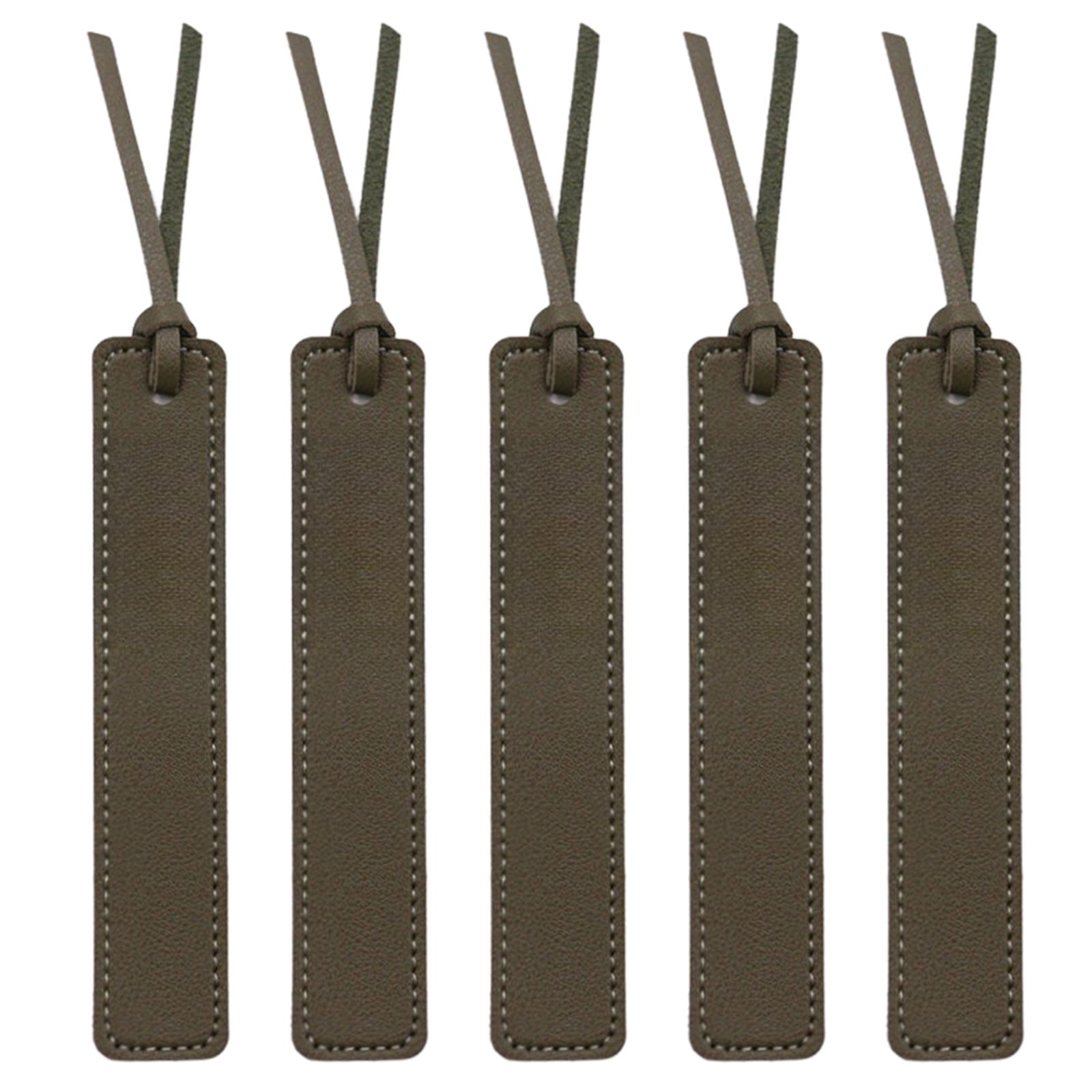 5Pcs Vintage Leather Bookmarks for Book Lover Reader Teacher Handmade ...