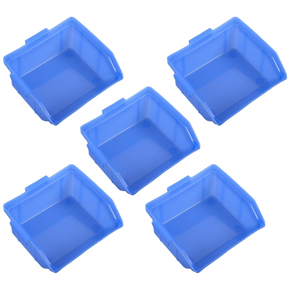 5Pcs Warehouse Storage Racks Components Storage Bins Stackable Parts ...