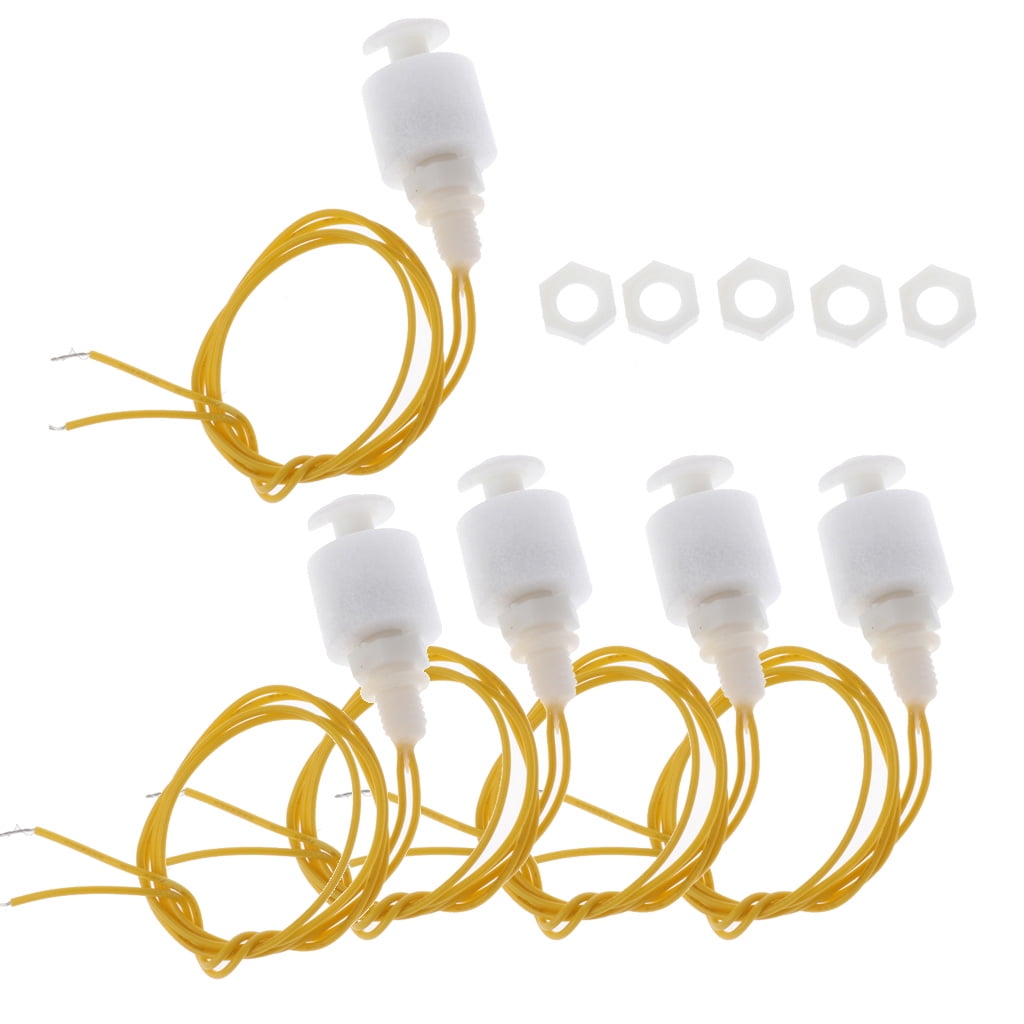 5Pcs Water Level Sensor Vertical Float Switches Flow Measuring ...