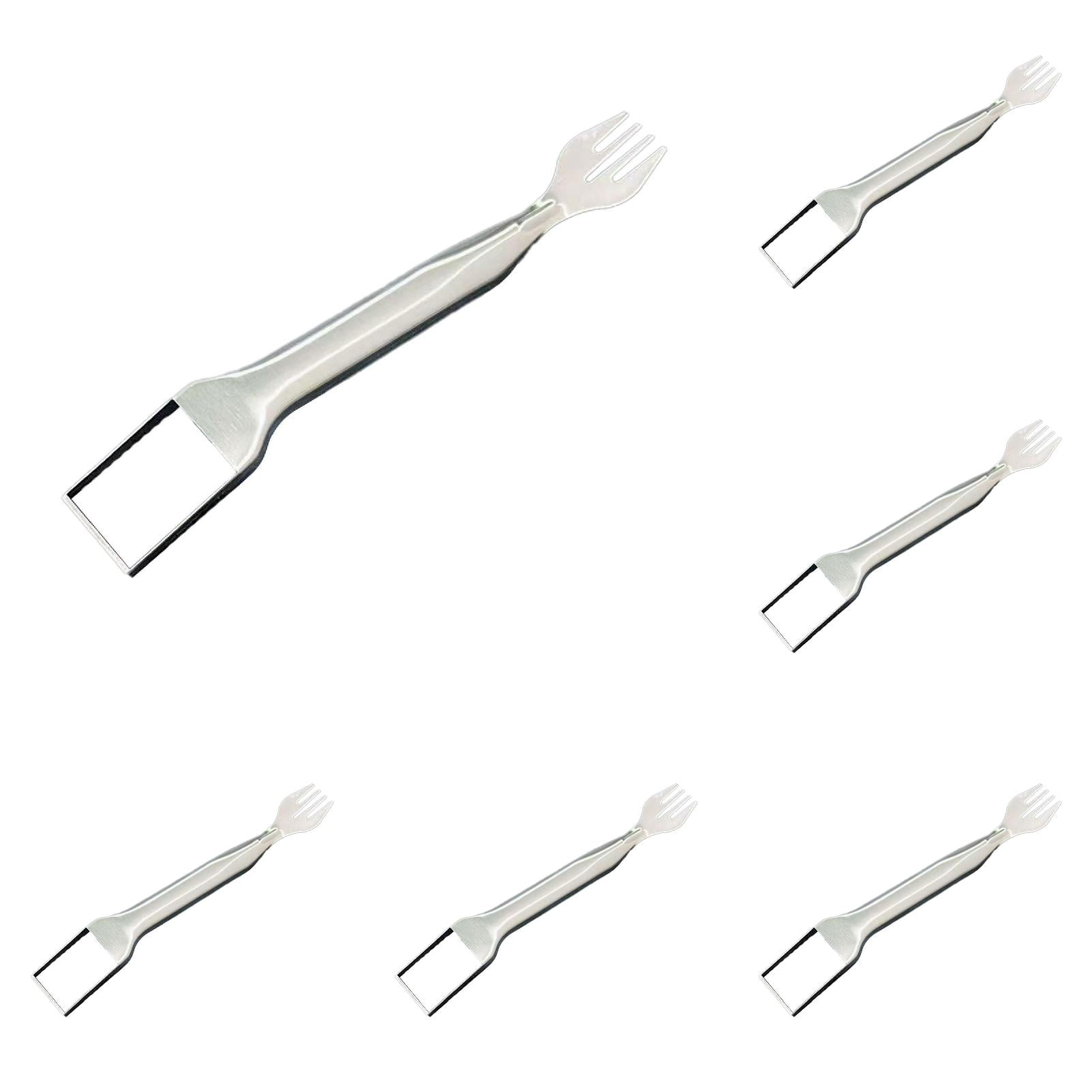 5Pcs Watermelon Fork Slicer Cutter, Stainless Steel 2-in-1 Watermelon ...