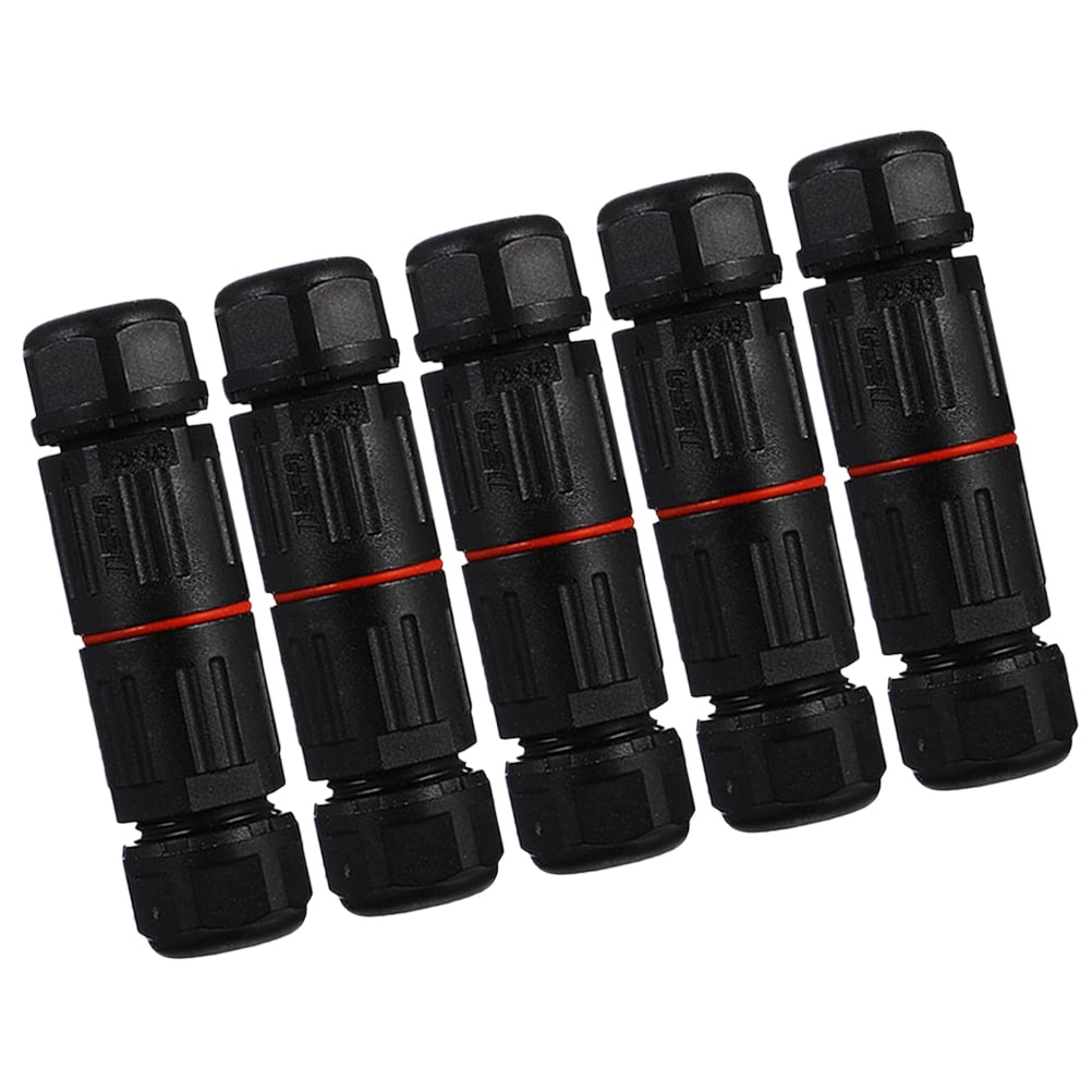Black Nylon PA Electrical Connectors for Cable Use Waterproof IP68 ...