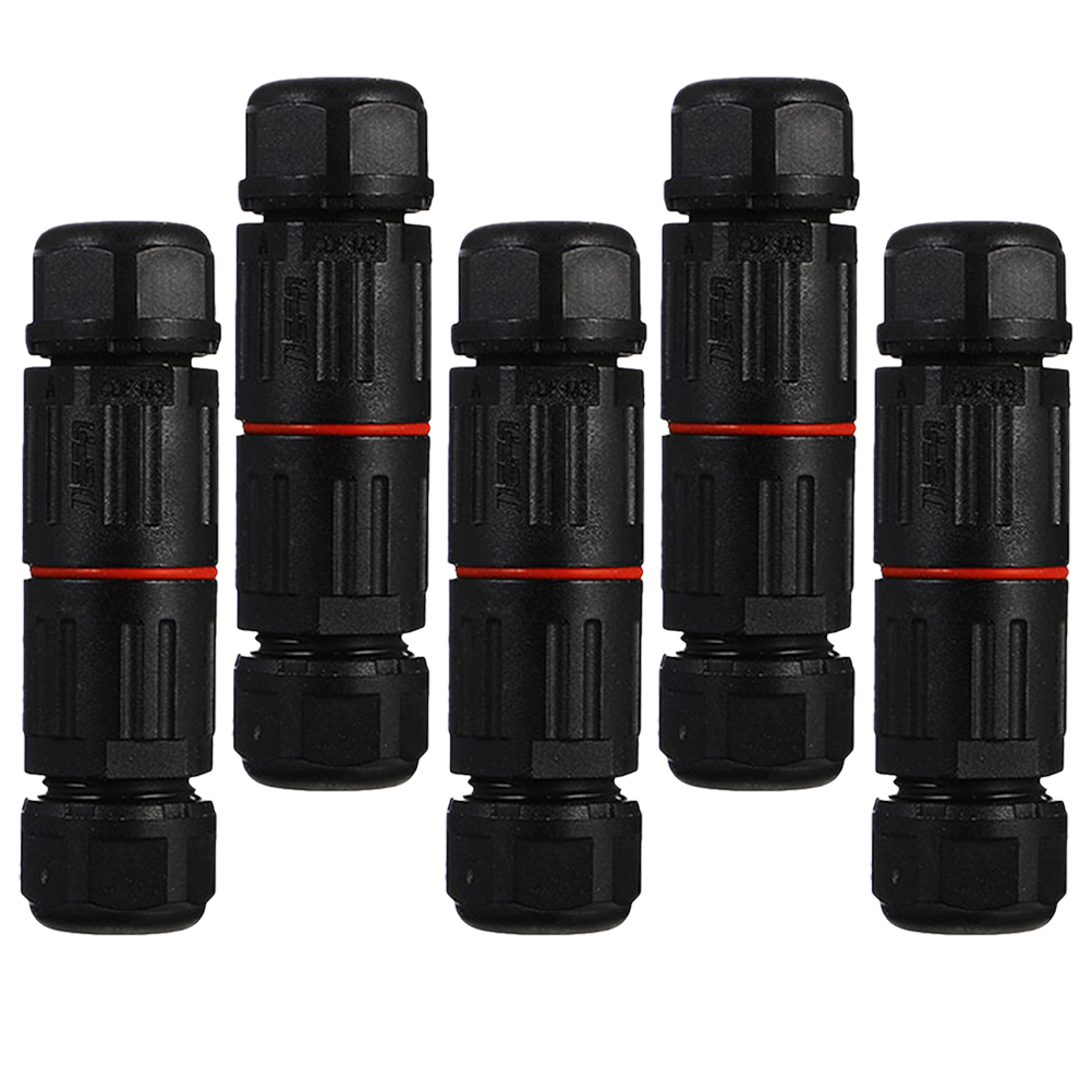 5Pcs Waterproof Electrical Cable Connector Waterproof Connectors ...