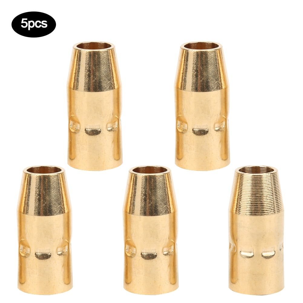 5Pcs Welding Gun Nozzle Thickened Brass Replacement Kit for H10/M100 ...