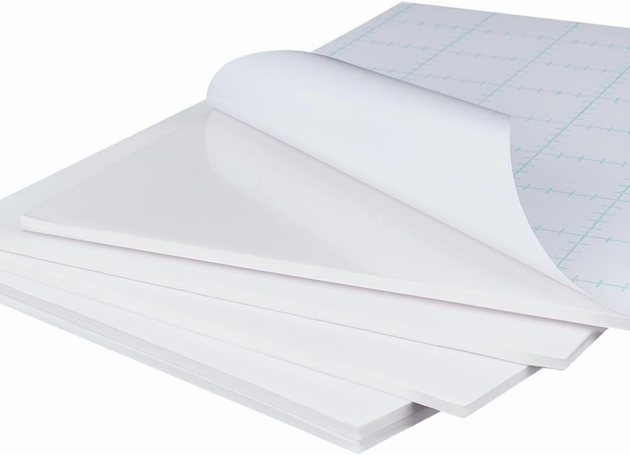 5Pcs White Self Adhesive Foam Boards 16.7x10.8 Inch Foam Core Baking ...