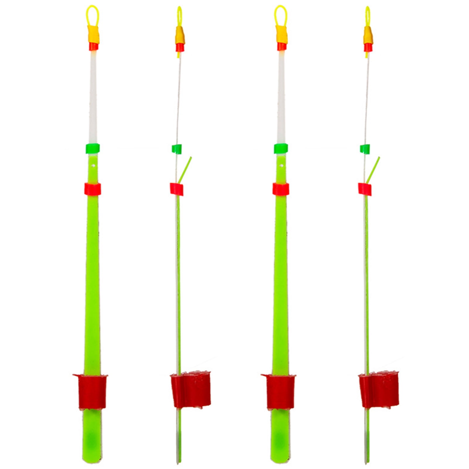 5Pcs Winter Ice Fishing Rod Top Tip Rod Front End Section Bobber ...