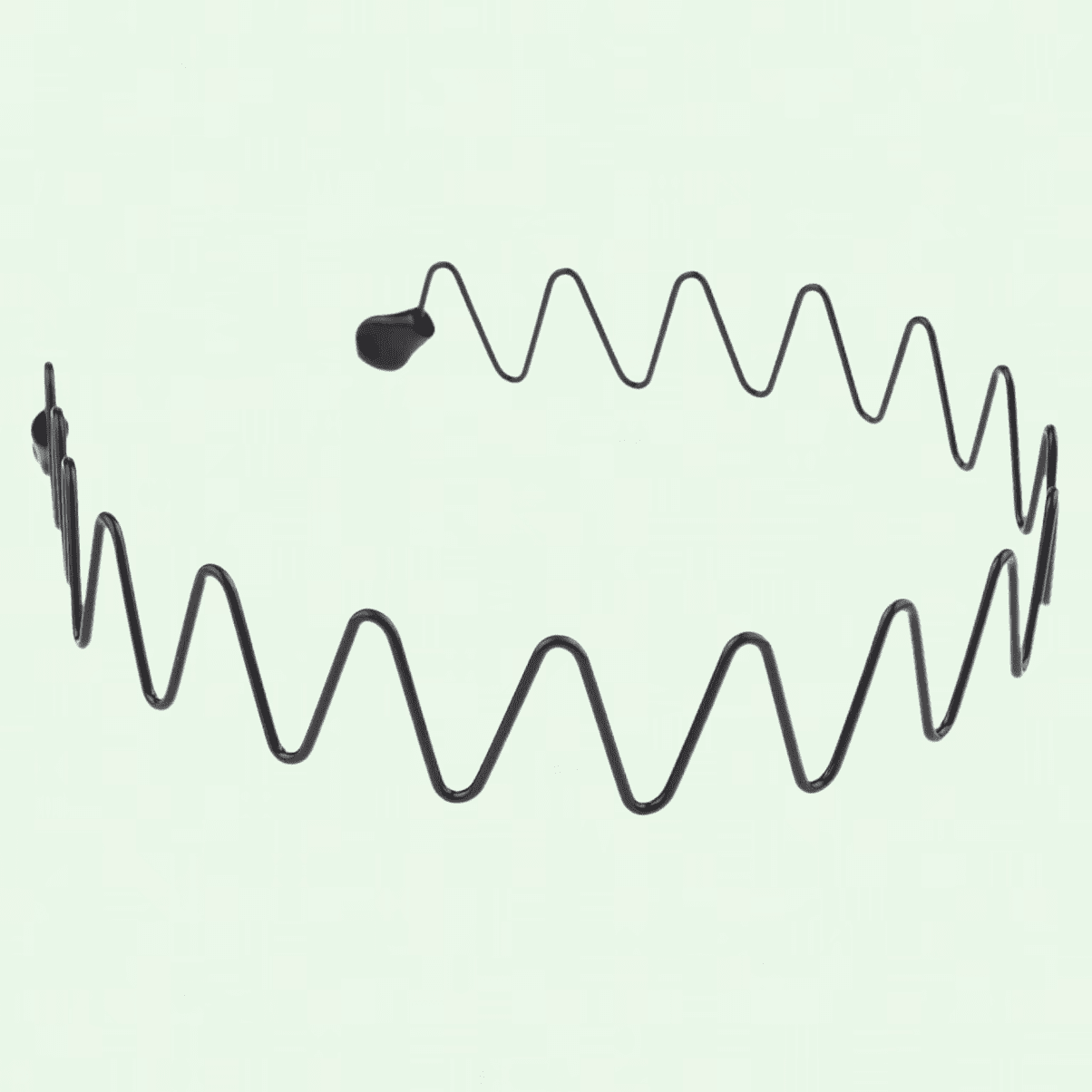 5Pcs Wire Headbands, Metal Hairbands with Zig Zag Design, Non-Slip Wavy ...