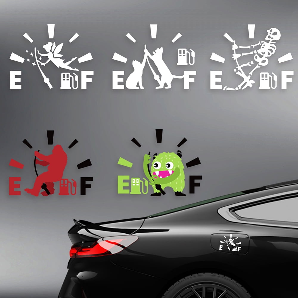 5Pcs Wolf Car Stickers Wild Wolf Vinyl Car Decals Fierce Animal Plastic ...