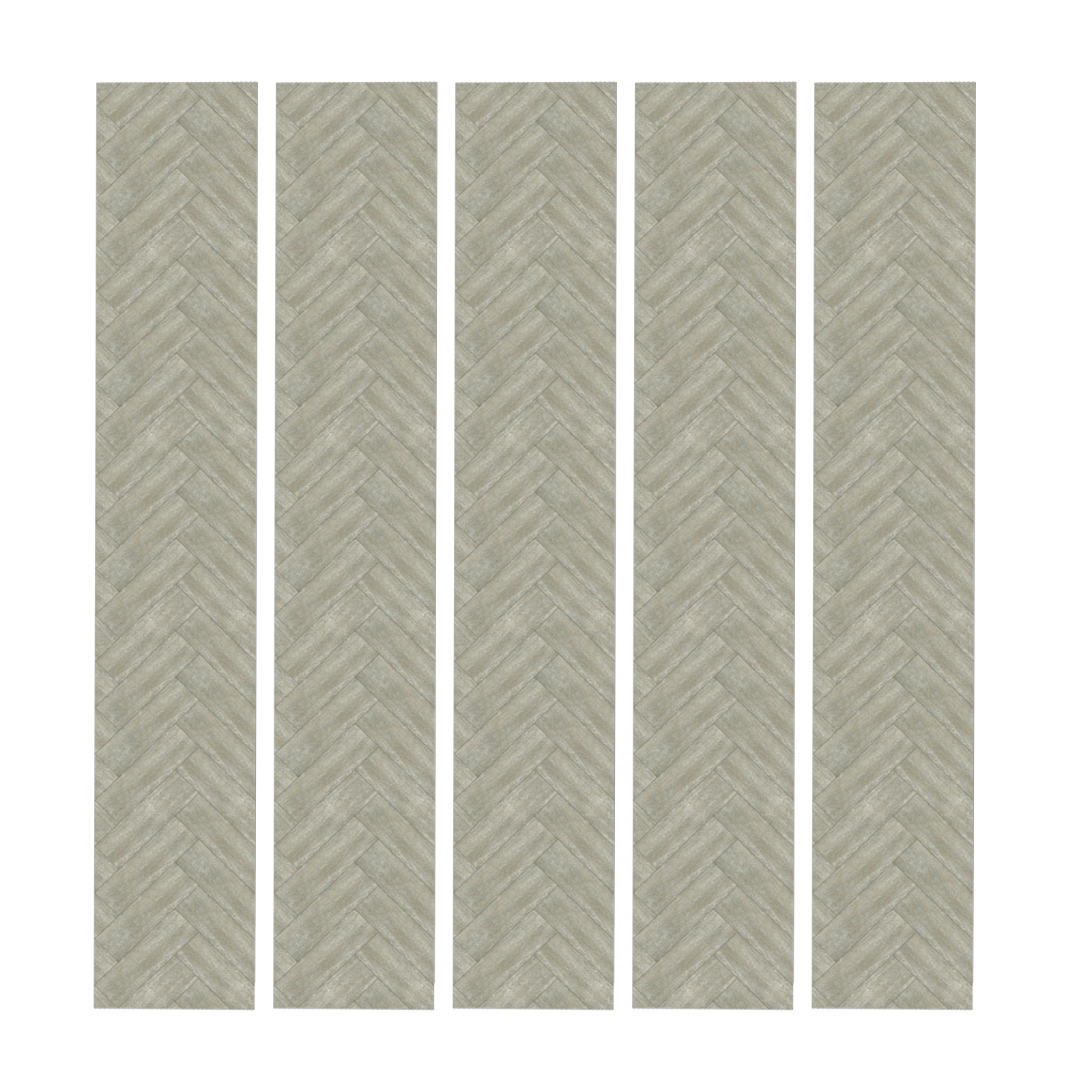 5Pcs Wood Grain Floor Stickers Rectangular Tile Stickers Stick Ground ...