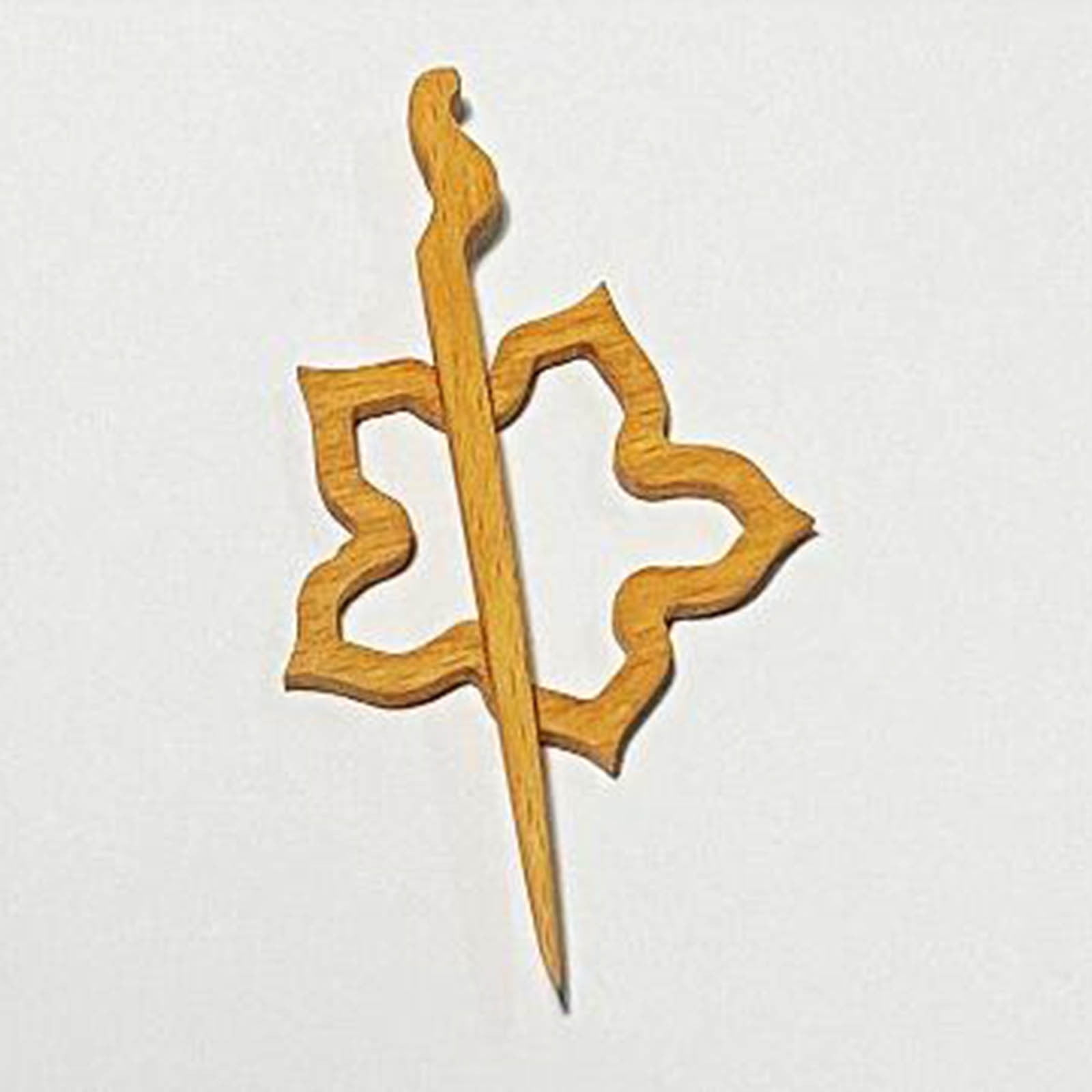 5Pcs Wooden Brooch Pin under $5! Xqxayjr Wooden Brooch Pin with Cute ...