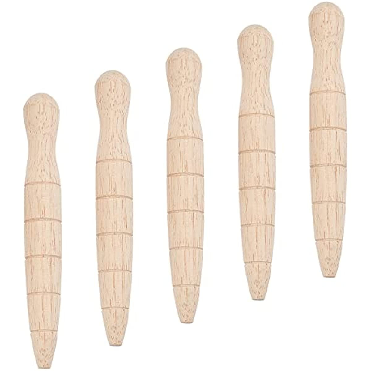 5Pcs Wooden Plant Dibber Wood Garden Dibber seedsDibbler Dibber Bulb ...