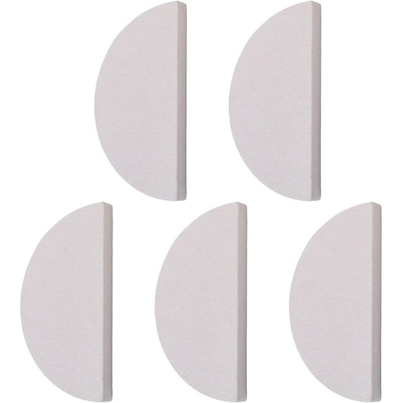 5Pcs Wool Felt Squeegee Window Tint Tools 4.9 Inch Half Moon Squeegee ...