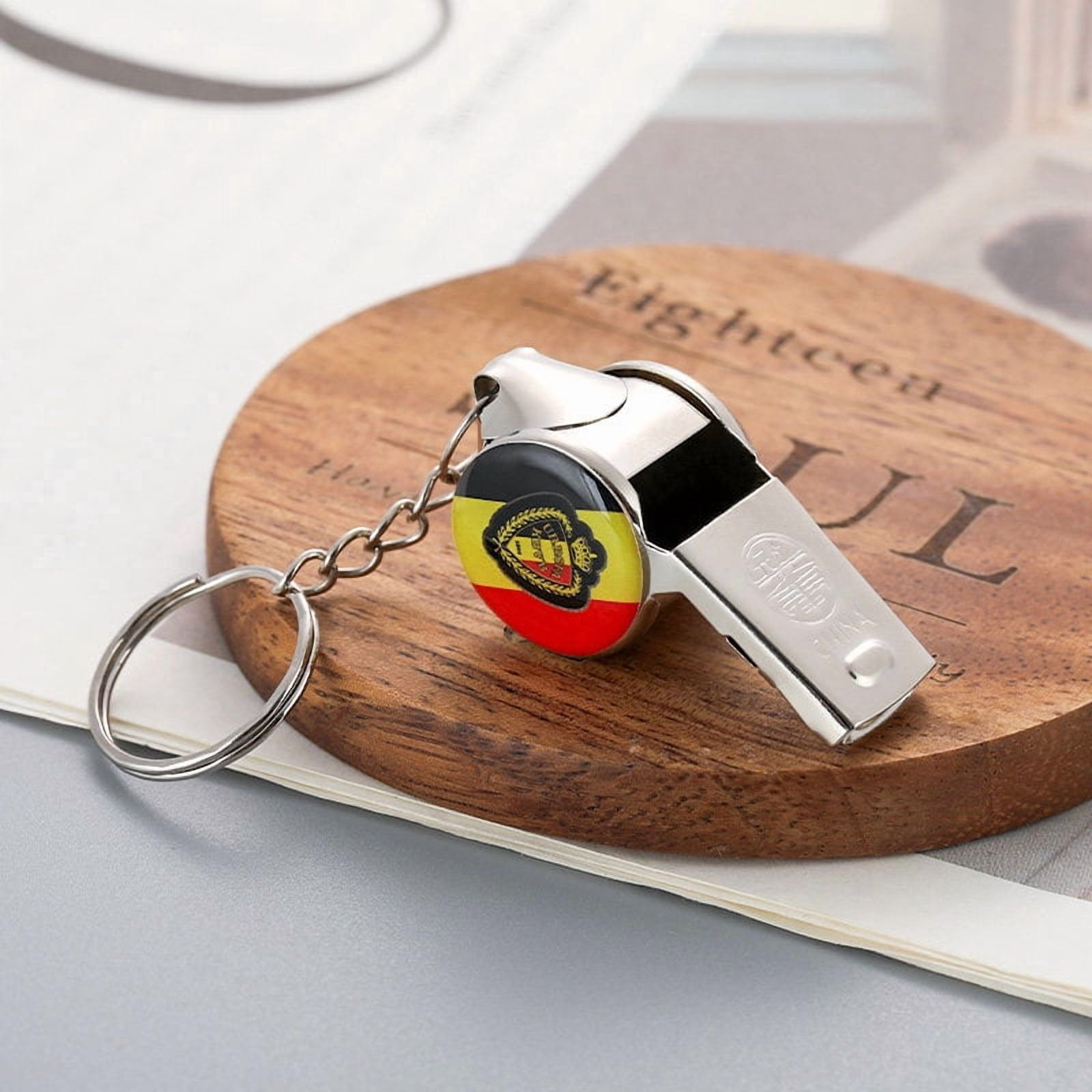 5Pcs World Soccer Whistle, Whistle for Fans, Stainless Steel Whistles ...