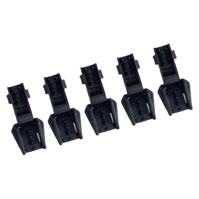 5Pcs Zippers Pull Cord Lock Plastic Shoe Lace End Clip Easy to Install ...