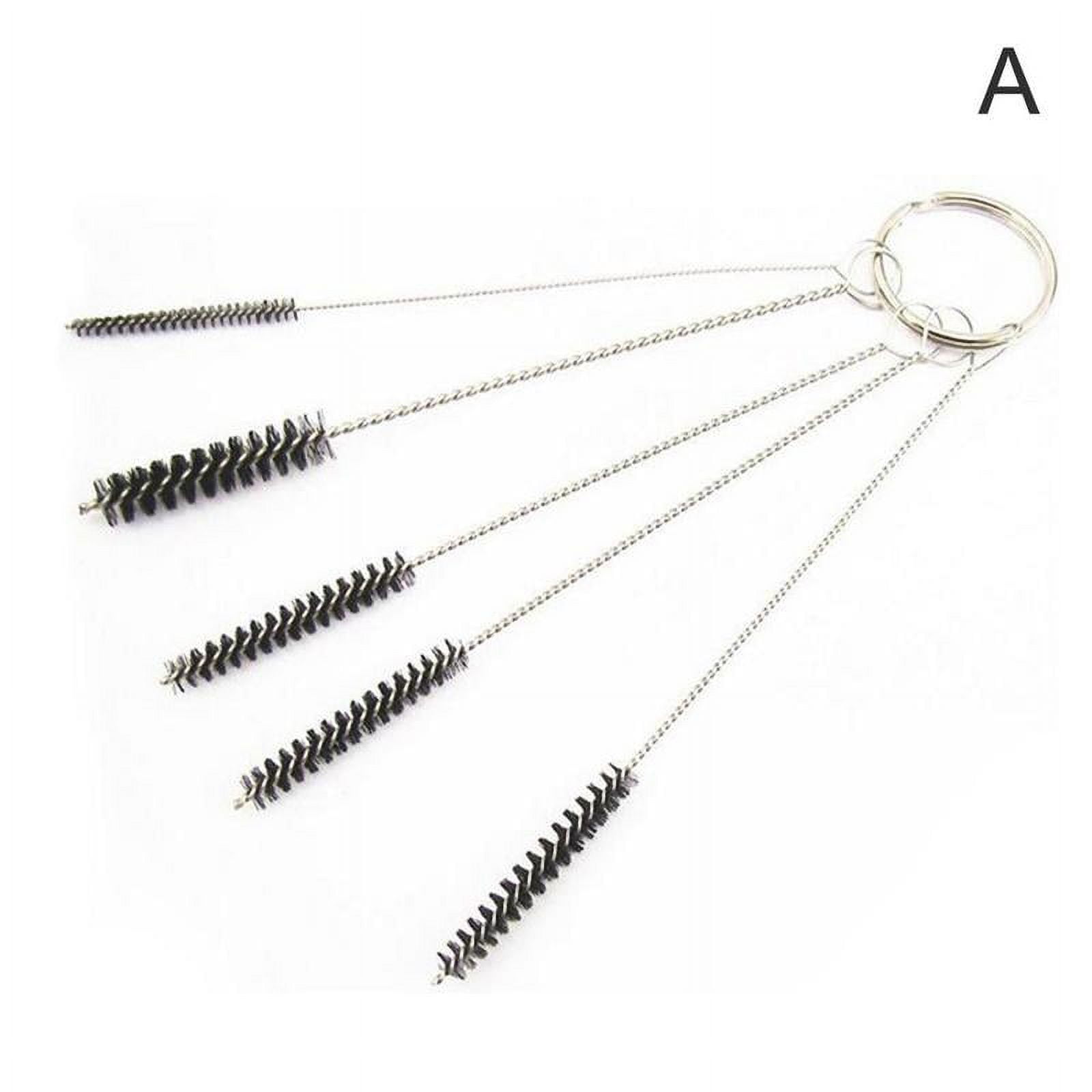 5Pcs/set Nylon Tube Nozzle Brushes Cleaning From Diameter Cleaner 2MM ...