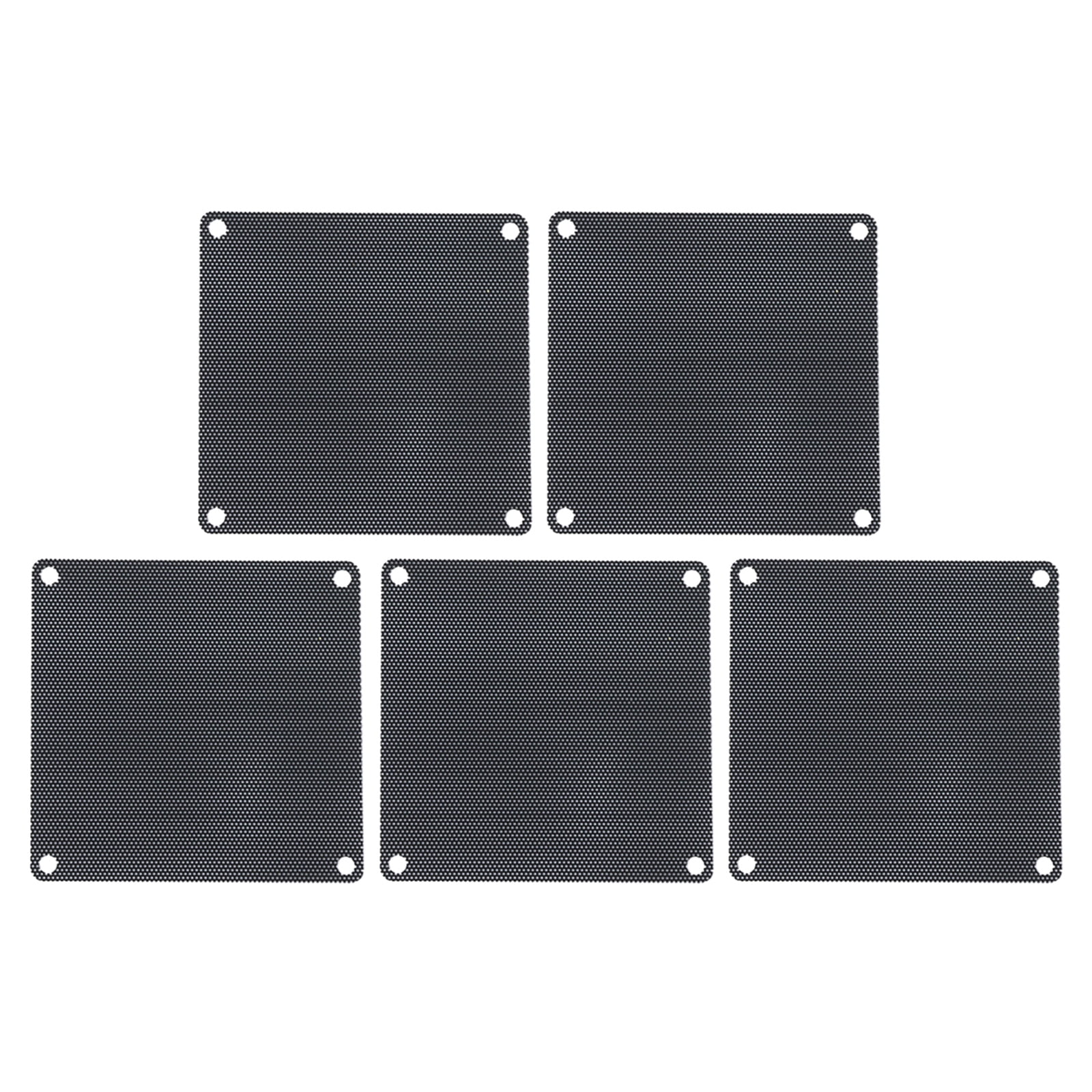 5Piece Dust Cover PVC Fan Dustproof Filter for Chassis Fan Frame ...