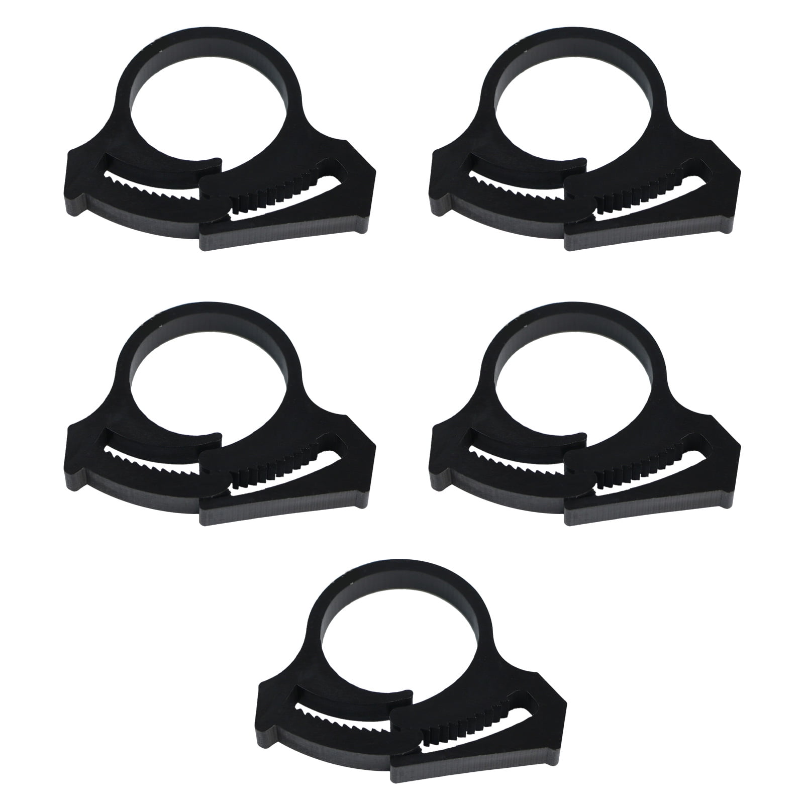 5Pieces Drip Irrigation Pipe Clamps Multipurpose Double Gripping Hose ...