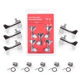 5Pieces Metal Guitar Tuners Guitar Tailpiece Pegs for Various Guitar ...