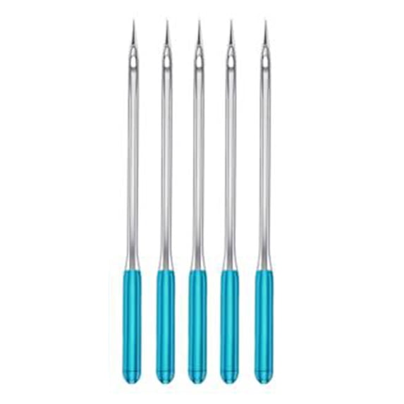 5Pieces Metal Sewing Machine Needle Regular Point Machine Needle ...