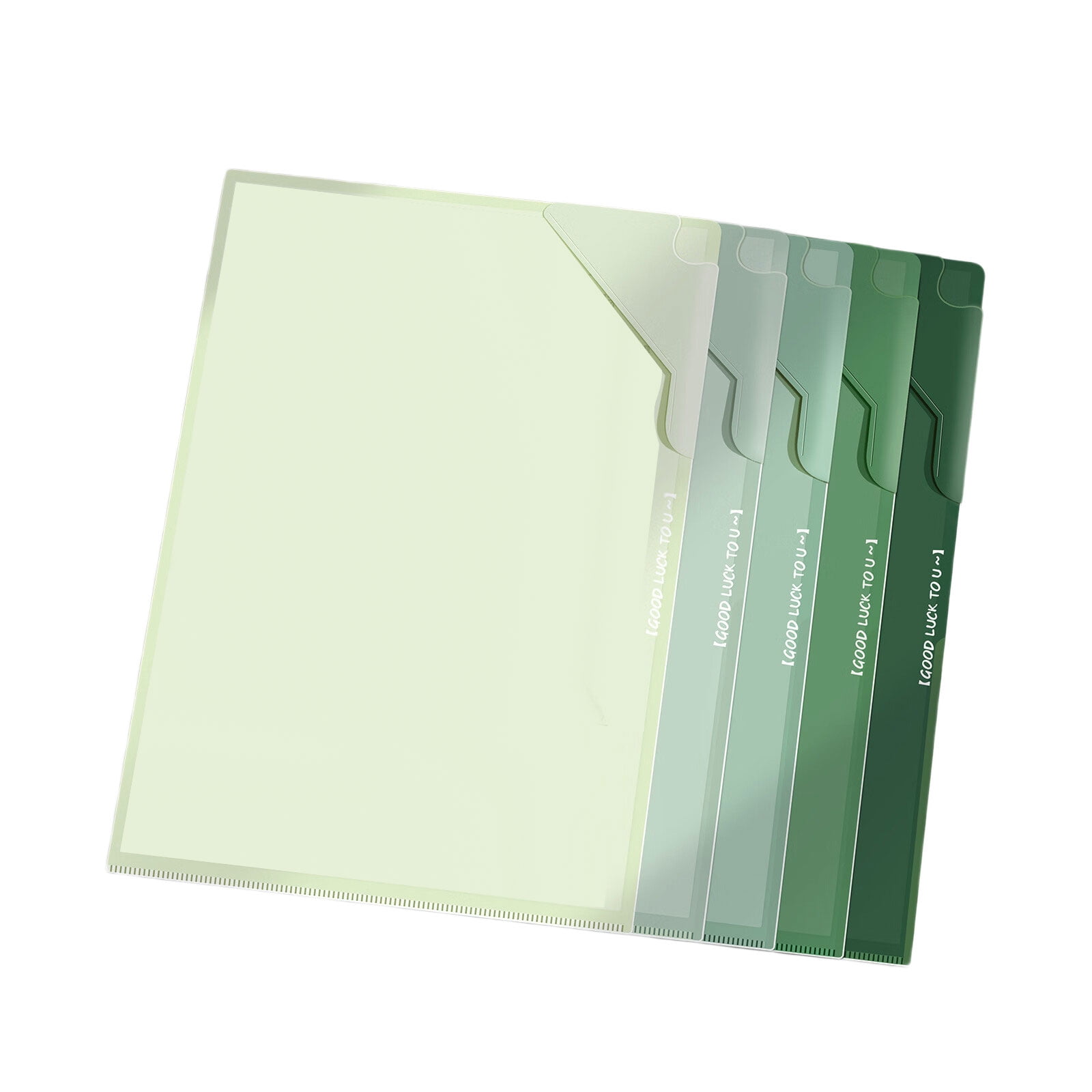 5Pieces Multifunctional Document Organizers Holder Clear Window Clear ...