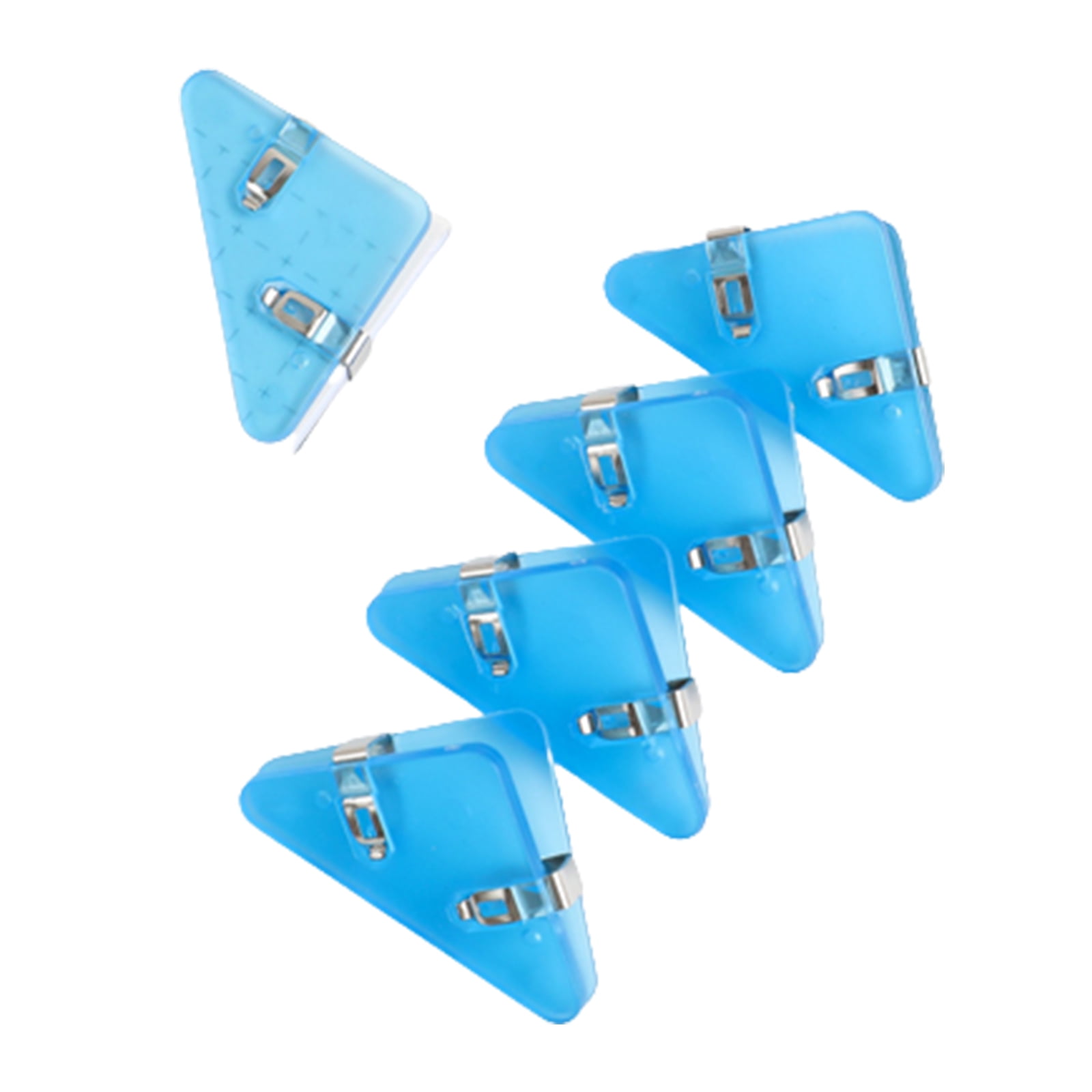 5Pieces Multifunctional Triangular Clip Colorful Triangular Paper Clip ...