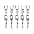 5Pieces/set Jewelry Project Necklace Clasp for Rhinestones Extender ...