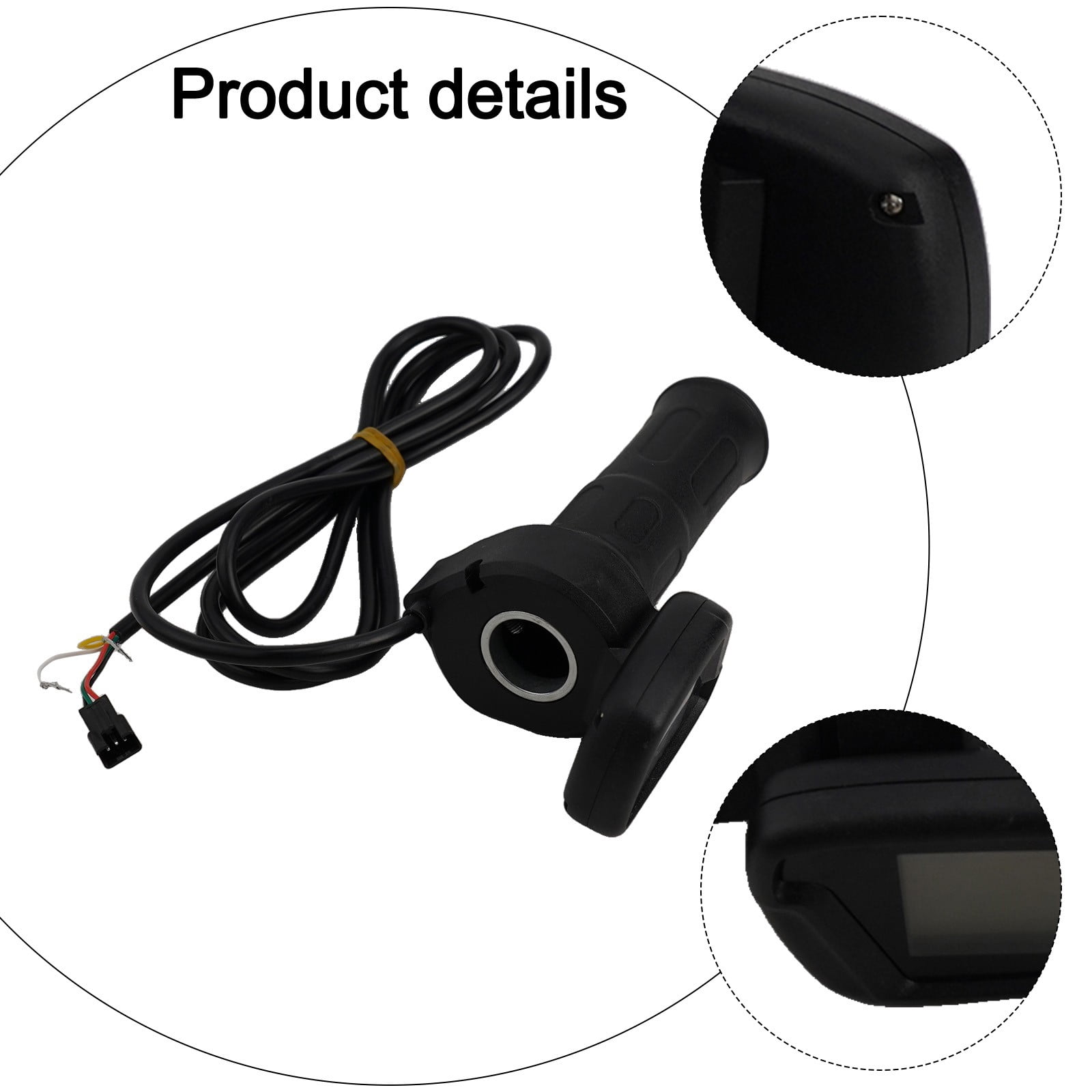 5Pin Plug Throttle Control Set for Electric Bike Scooter Motorcycle 36 ...