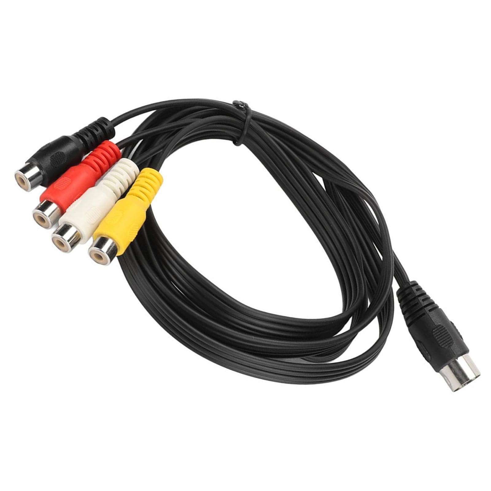 5Pin To 4RCA Sound Processor Cable, Anti-Interference Shielded Design ...