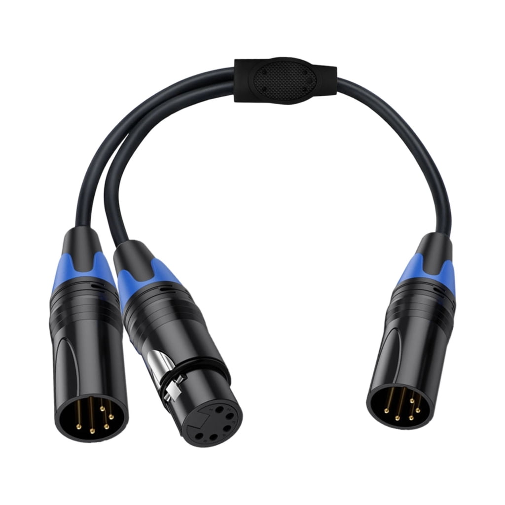 5Pin XLR Y Splitter Cable 5Pin XLR Cable For Stage Lighting And Stage ...