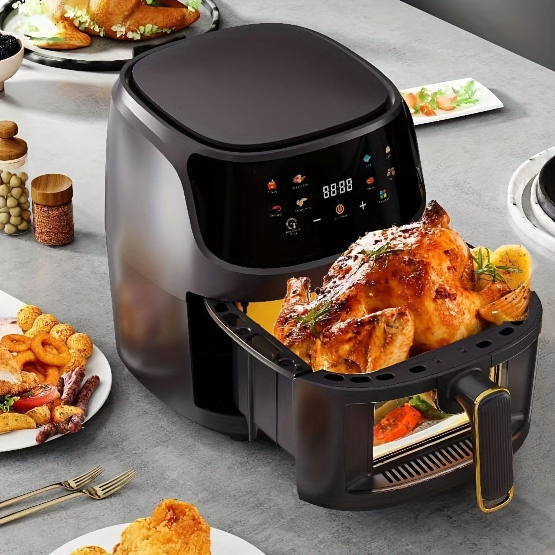 5QT Air Fryer Oven with Smart Programs, 1.32Gal Large Capacity Electric ...