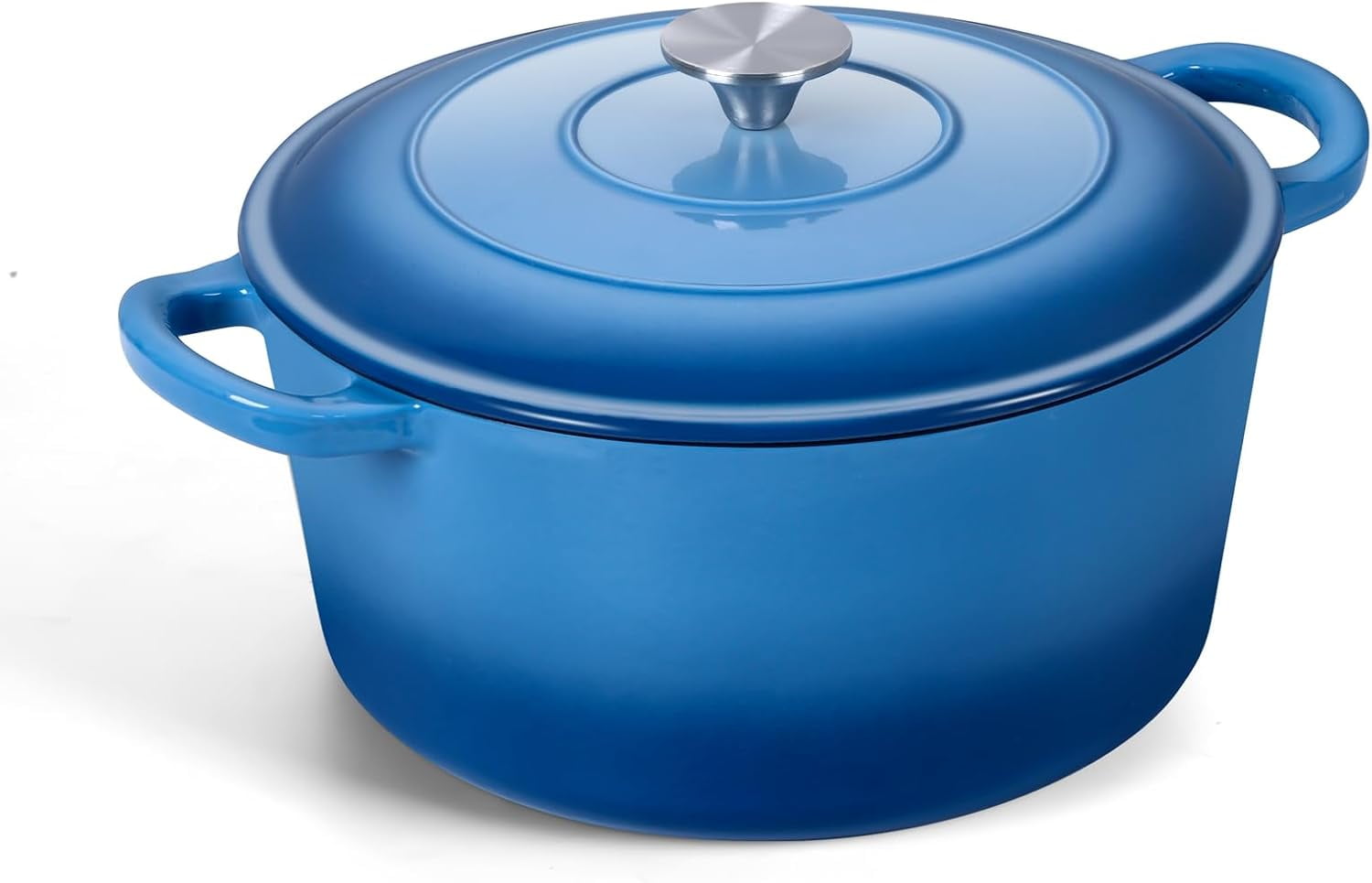 5QT Enameled Cast Iron Dutch Oven Round Dutch Oven Pot with Lid for ...