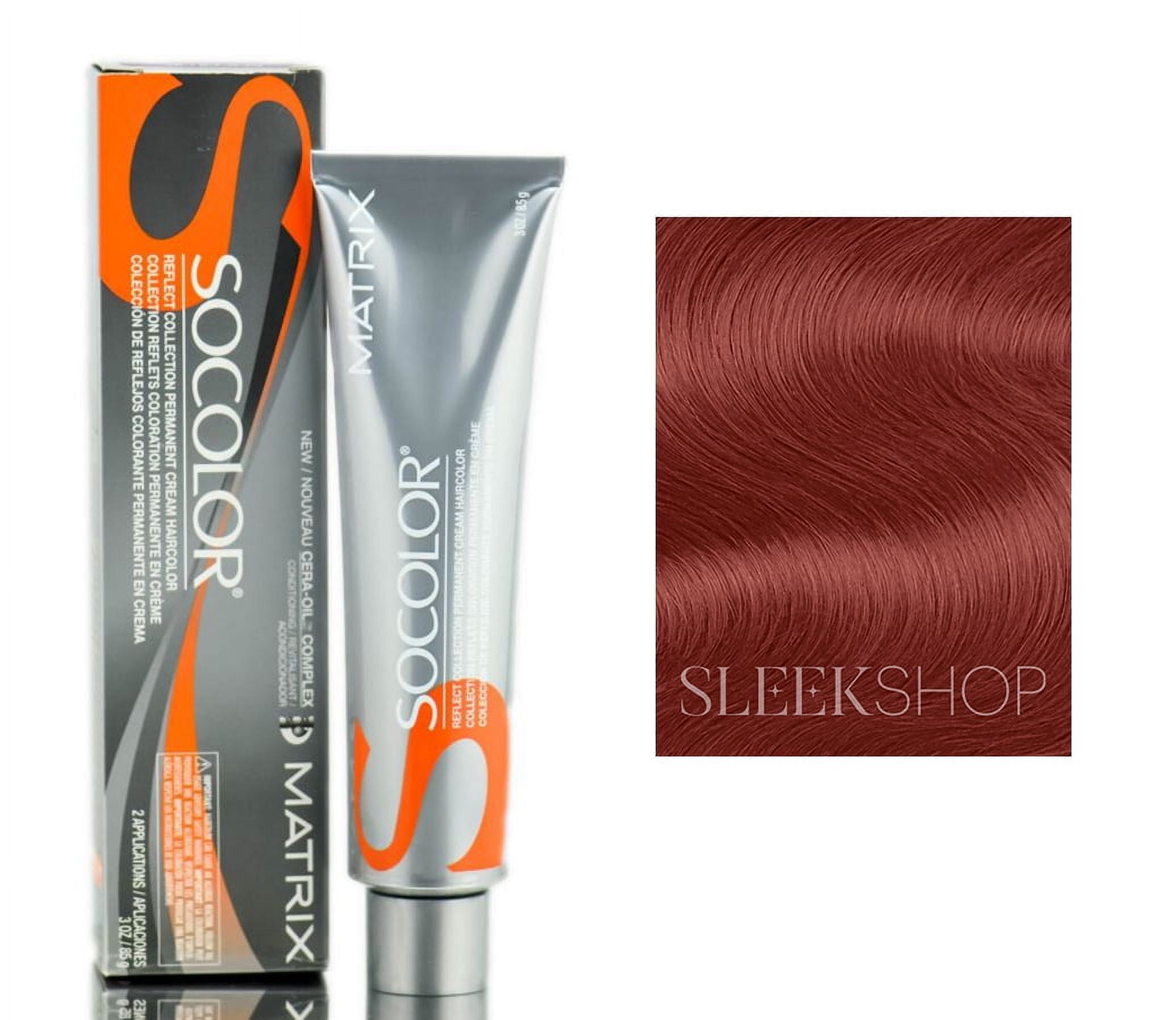 {5RC - Medium Brown Red Copper} Matrix SoColor Pre-Bonded Reflect ...